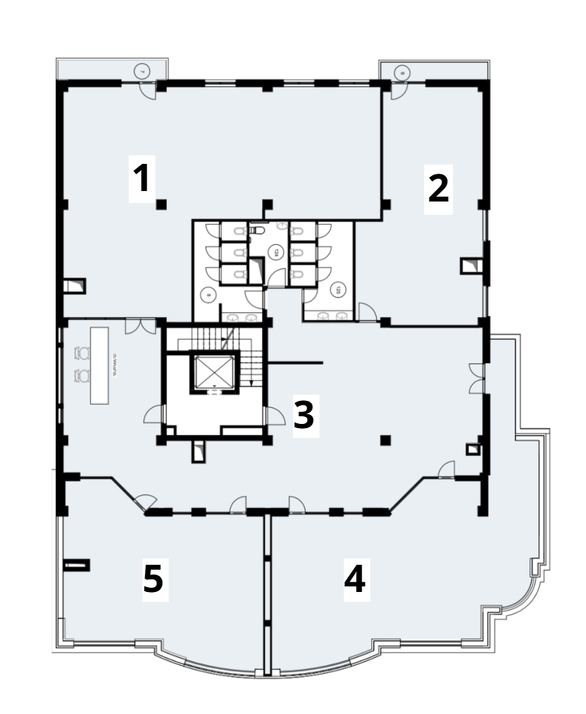 Top Floor – Executive Spaces with Rooftop Access – NTG Plaza